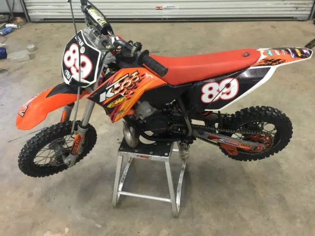2011 KTM 50 SX Sr Race Bike,