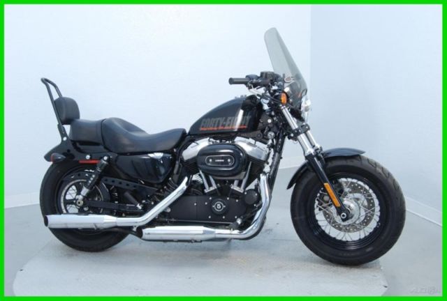 2014 Harley-Davidson Forty-Eight XL1200X Sportster Black Stock:P13069