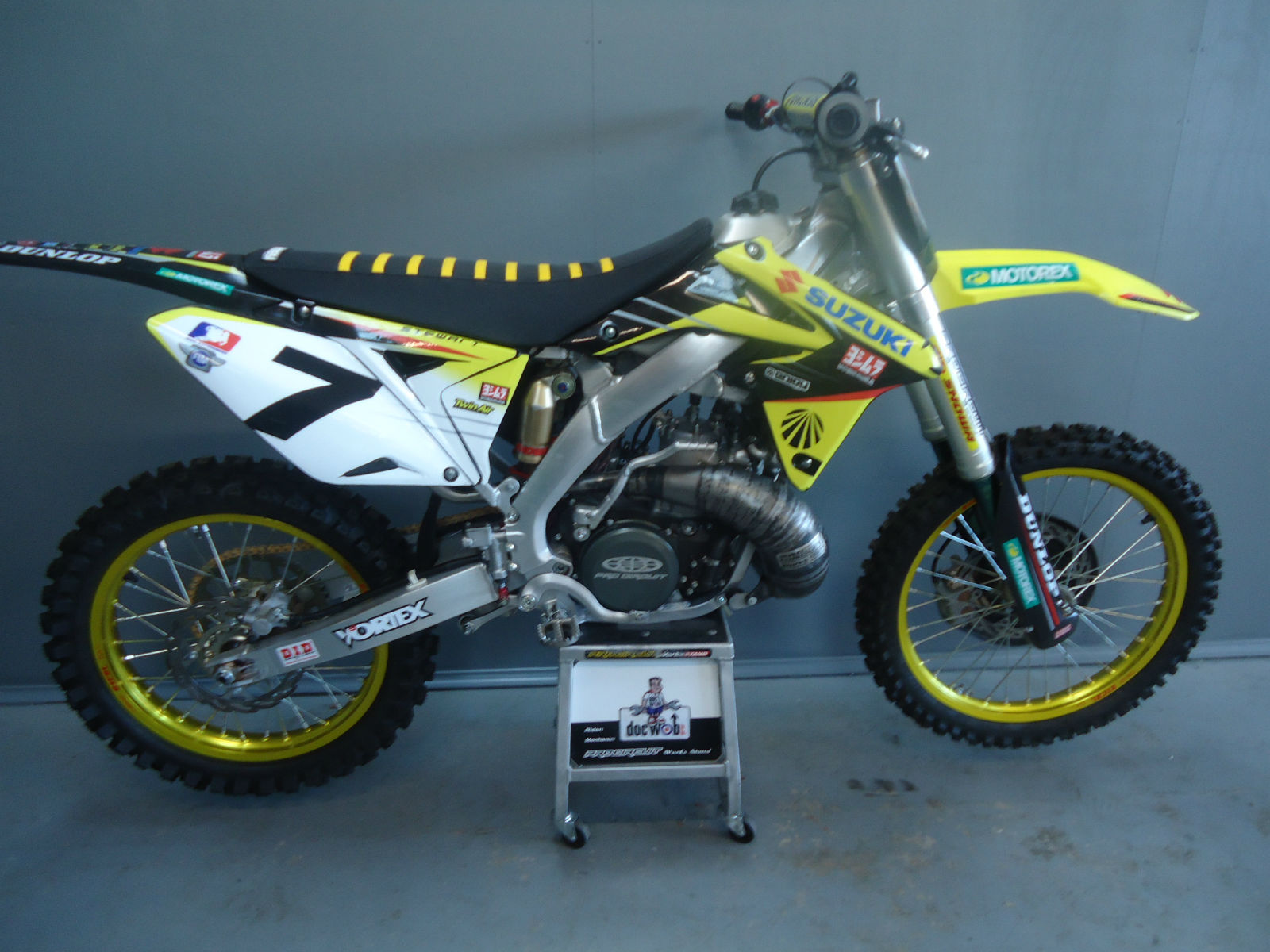 Suzuki RM 250 AF 2 Stroke In An Rmz Chassis full Factory Spec Racebike 