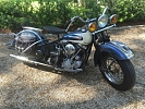 HARLEY 65 PANHEAD ORIGINAL PAINT AMCA JUDGED 98 POINT WITH 65 HD SIDECAR