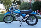 1972 HONDA SL175 "K1" MOTORCYCLE IN UNRESTORED ORIGINAL CONDITION, LOW ...