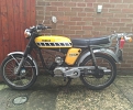 Yamaha FS1E (Fizzy) 50cc Moped 1976 vintage motorcycle