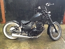 SUZUKI GN250 GN 250 CLASSIC CAFE CUSTOM FLATTRACKER BOBBER GRASS ...