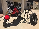 2014 Honda GROM - Full Custom Bobber-style!