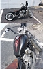 Honda BAR HOPPER BOBBER W/ HARLEY WHEELS CHOPPER STREET BIKE