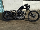 Custom Built Hardtail Harley Sportster Bobber Bar Hopper Rigid Chopper