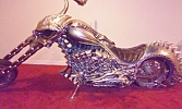 RUNNING GHOST RIDER NICK CAGE HERO MOTORCYCLE PROP 2009 YAMAHA VMAX ...