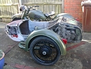 Ural, Cossack, k750, Neval rebuilt motorbike with sidecar