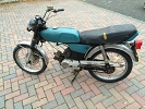 Yamaha FS1E (Fizzy) 50cc Moped 1976 vintage motorcycle