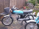 Yamaha FS1E (Fizzy) 50cc Moped 1976 vintage motorcycle