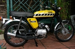 Yamaha FS1E (Fizzy) 50cc Moped 1976 vintage motorcycle