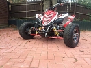YAMAHA RAPTOR 700 SPECIAL EDITION RED/WHITE 2008