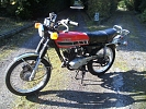 Yamaha FS1E (Fizzy) 50cc Moped 1976 vintage motorcycle
