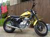 SUZUKI GN250 GN 250 CLASSIC CAFE CUSTOM FLATTRACKER BOBBER GRASS ...