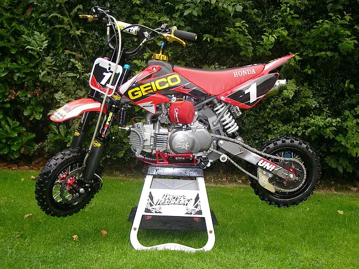 160 PRO RACE PIT BIKE YX 160 140 125 CRF50 STYLE DEMON STOMP