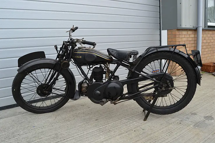 1928 RALEIGH MODEL 15 DELUXE 250cc - UNRESTORED OILY RAG FULL WORKING ORDER