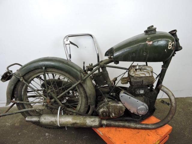 1942 BSA WM20 500 Vintage Military Pre Unit Single M20