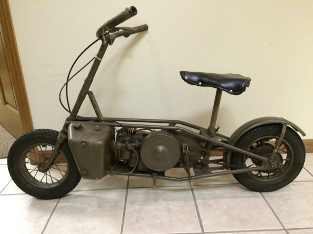 1943 Excelsior Welbike Paratrooper Scooter Motorbike Villiers WW2 NO ...