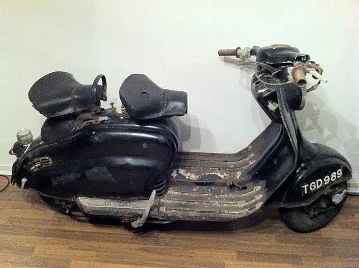 1957 LAMBRETTA LD150 LD RESTORATION PROJECT