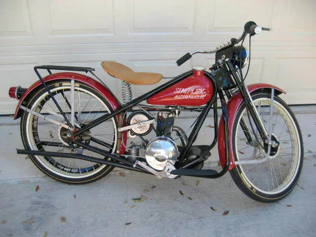 1957 SIMPLEX SERVI-CYCLE MOTORCYCLE
