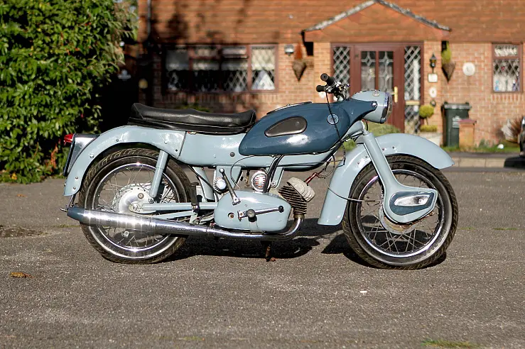 1960 ARIEL ARROW BLUE/GREY