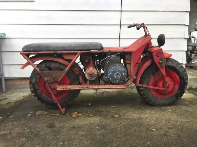 1966 Arctic Cat Cub 2 wheel drive motorcycle 2x2 rare vintage minibike ...