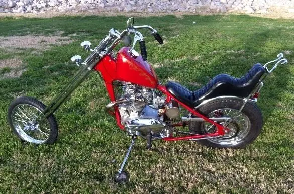 1967 Triumph TR6C Trophy 650 survivor chopper with title springer ...