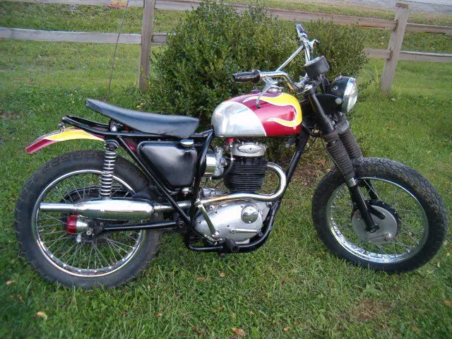 1970 BSA 441 Victor B44 B44V B44VS B50 500 motorcycle '70 B.S.A. England