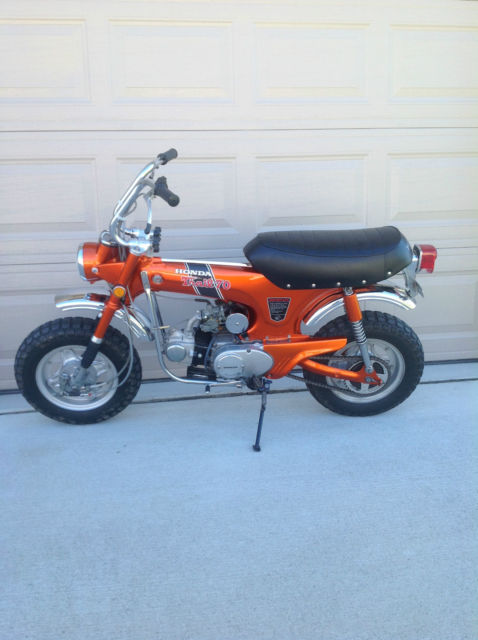 1971 Honda ct70 HKO trail70 topaz orange matching four speed engine