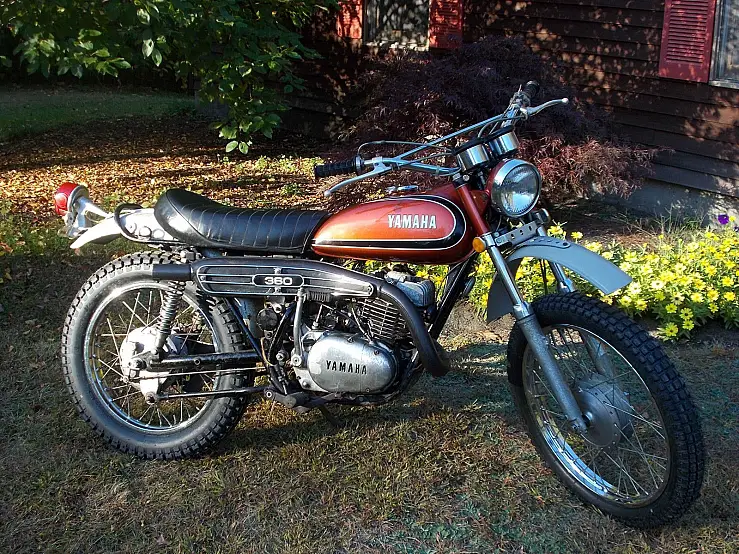 1973 Yamaha RT-3 360 DT Enduro, very original vintage survivor! ISDT