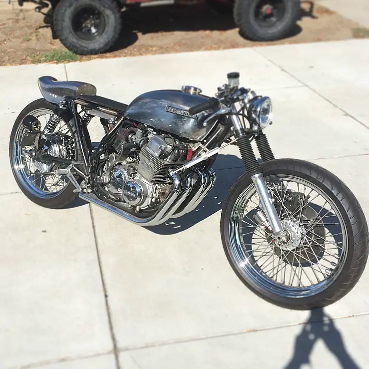 1975 CB 750 CB750 Boardtracker Cafe custom Honda CB750K Brat runs great