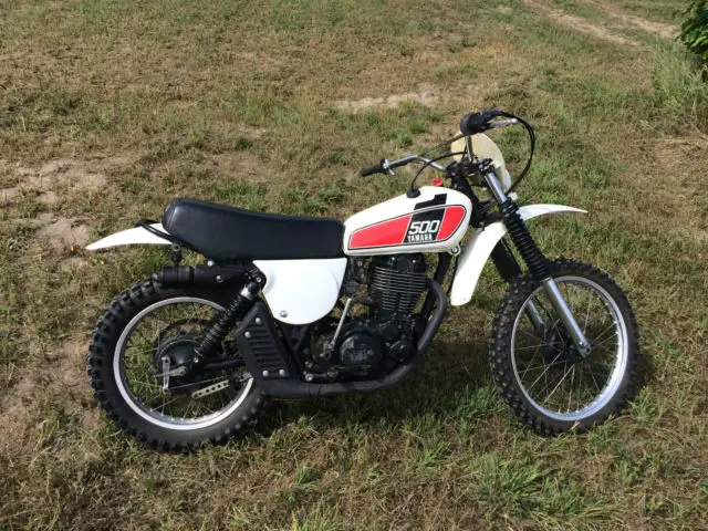 1976 Yamaha TT500 All Original and Excellent Shape! XT500 enduro Honda ...