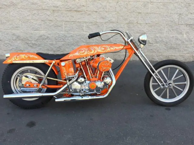 1977 Harley Davidson Ironhead XLH Sportster Custom Digger Chopper Arlen ...