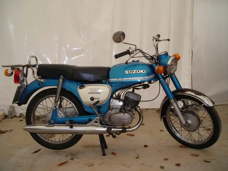 1977 SUZUKI BLUE
