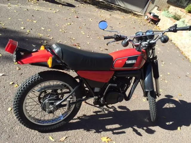 1978 Yamaha DT-175 Enduro Motorcycle Dirt Street Bike