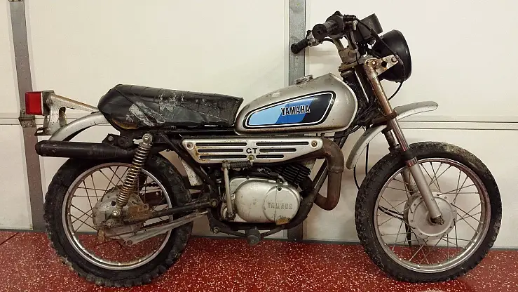 1978 YAMAHA GT80 DIRT BIKE VINTAGE MINI PIT ENDURO TRAIL GT 80 1 MX ...