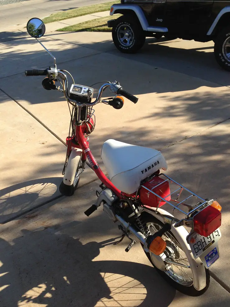 1980 Yamahopper moped scooter- $550