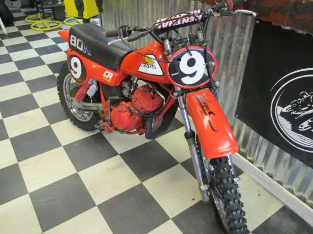 1981 HONDA CR80R