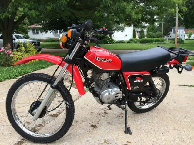 1981 Honda XL185s on/ off road, all original, 2360 miles XL 185 XL125 ...