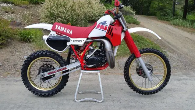 1985 Yamaha YZ250 YZ 250 Vintage Motocross Dirt Bike Restored CR KTM KX RM