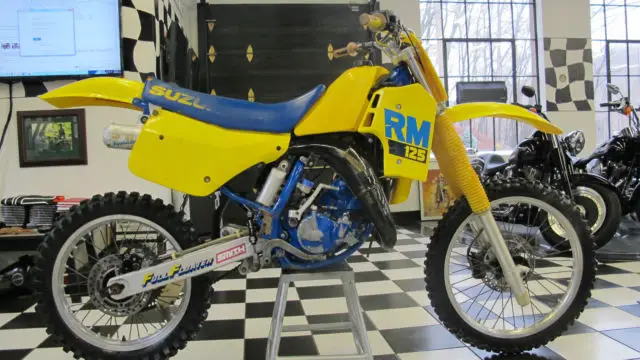 1988 Suzuki RM125 Original Classic Survivor Good Condition AHMRA MX RM ...