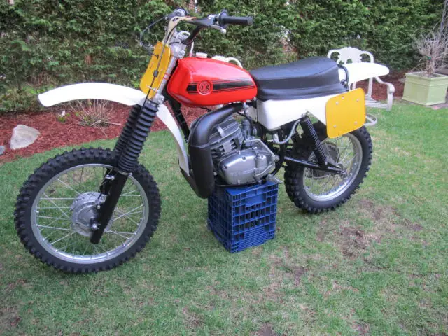 1991 CZ 380 400 CZ400 VINTAGE MOTOCROSS FALTA AHRMA MX ENDURO FMF DG ...