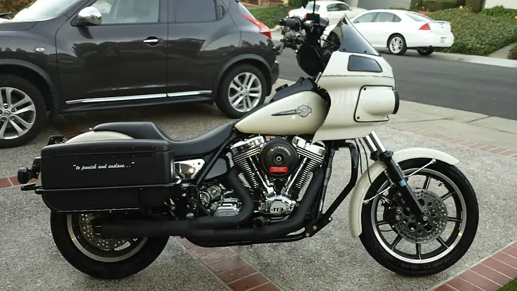 1991 Harley FXRP Police 113ci Ultima Baker 6 speed tons of upgrade! 8k ...