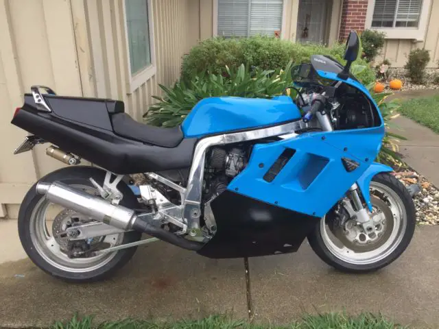 1992 GSXR1100, GSXR, GSX-R with 4,373 miles on it.