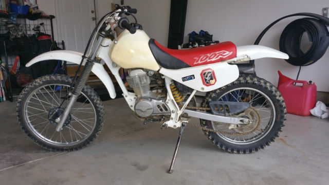 1997 Honda X100R, 4 stroke 100cc dirt bike.