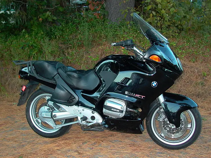 1999 BMW R1100RT Motorcycle Black 18k Russell seats Cee Bailey ...