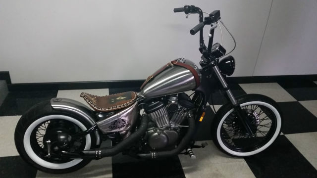 2001 Custom Honda Shadow VLX600 Bobber Chopper "Gunslinger"