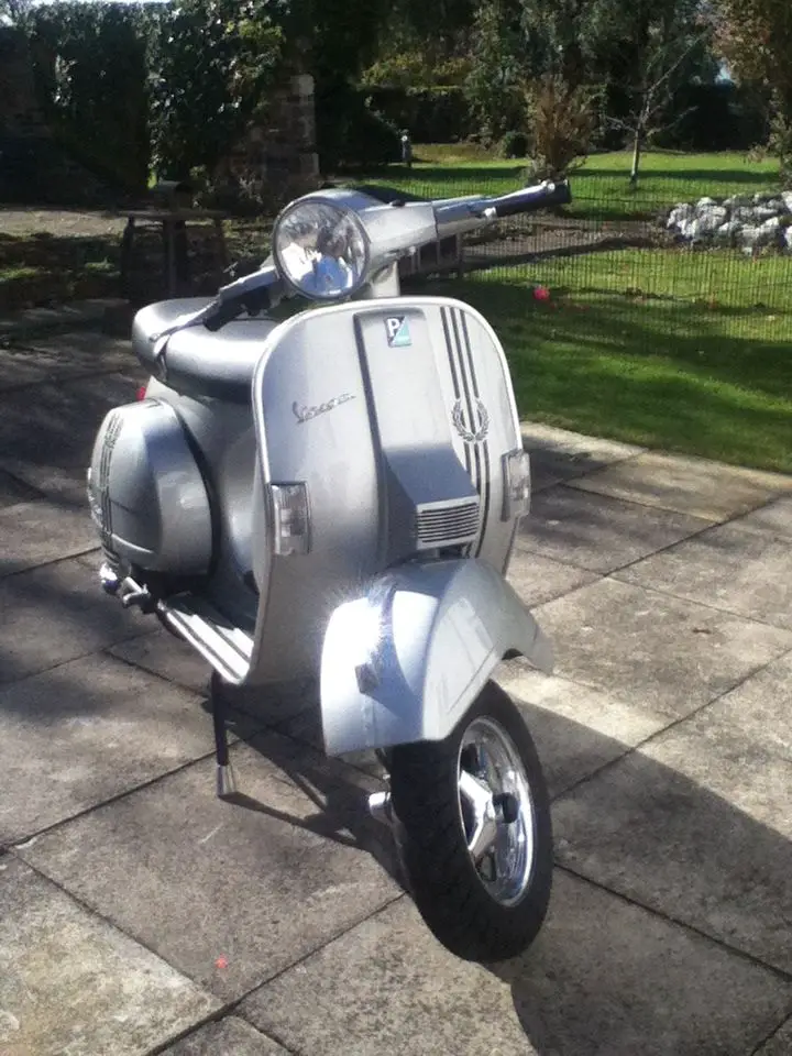 2001 VESPA PX 200 E SILVER