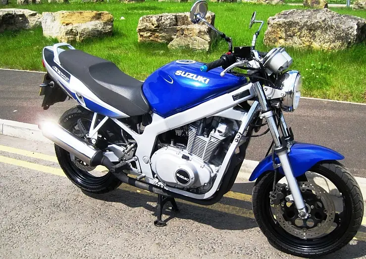 2002 (02) Suzuki GS500 K2 500cc Naked Blue