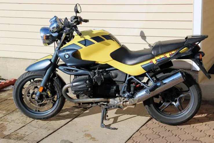 2002 BMW R1150R ABS motorcycle singlesided swingarm heated grips boxer ...